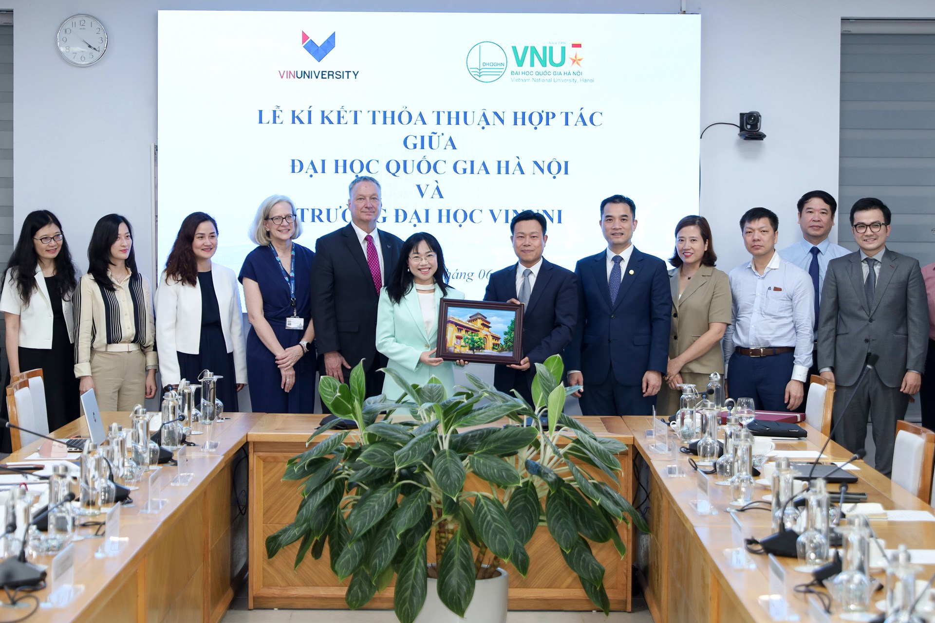 VNU và VinUni hợp tác vì sự thịnh vượng của giáo dục đại học Việt Nam