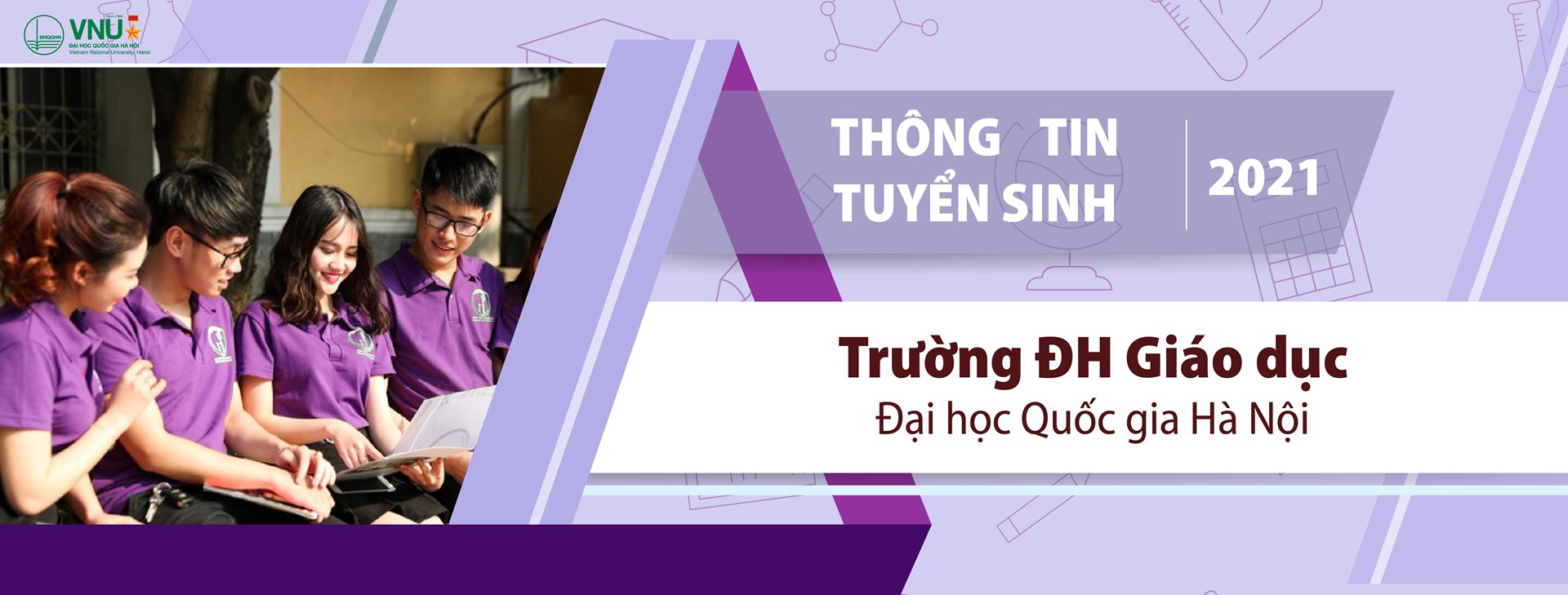 [Infographic] VNU – UED: Tuyển sinh theo nhóm ngành sư phạm và khoa học ...